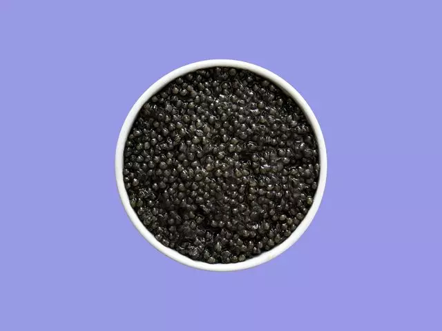 Mu Buholandi, caviar yirabura ikorerwa muri laboratoire - amakuru yo mu gice "Ibyo kurya" kurubuga