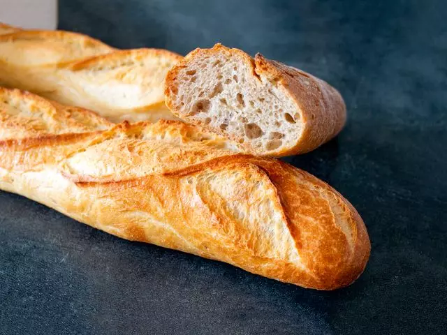 Bageta / Chlieb dňa - článok zo sekcie "Čo jesť" na stránke