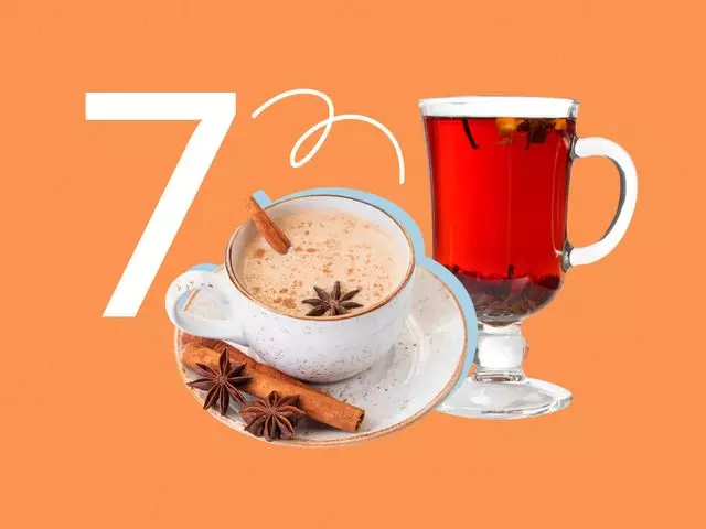 7 tedrikke for komfort og immunitet / Hvad skal man tilføje til te om efteråret og vinteren