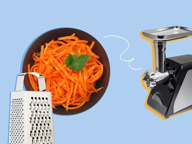 Hoe om 'n slaai in 1 minuut te sny / Gebruik moderne tegnologie - 'n artikel uit die "Hoe om te kook" -afdeling op die webwerf