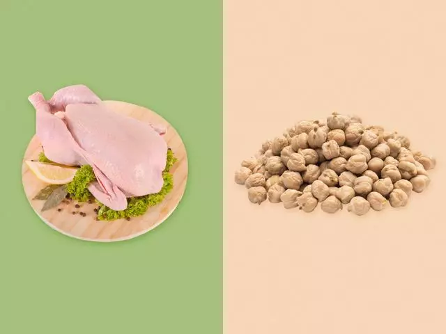 Proteínas animales y vegetales / Comprender la diferencia: un artículo de la sección "Alimentación saludable" en el sitio
