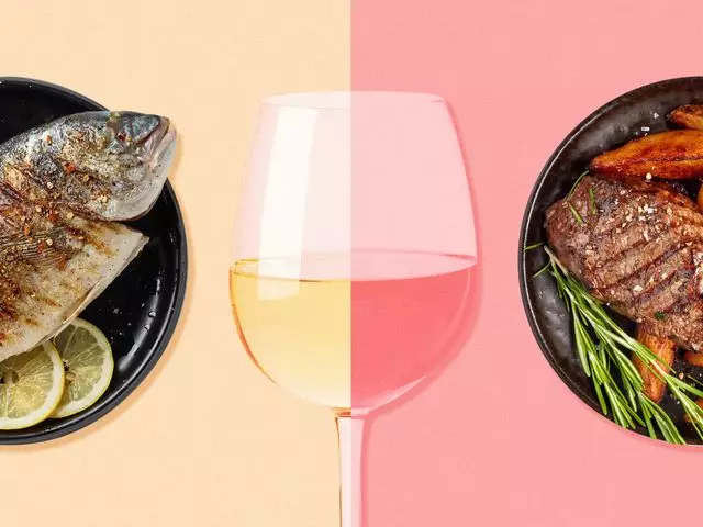 Yemek eşleştirme: et için kırmızı, balık için beyaz / Ve bunun tersi mümkün mü - sitenin "Keşifler" bölümünden bir makale