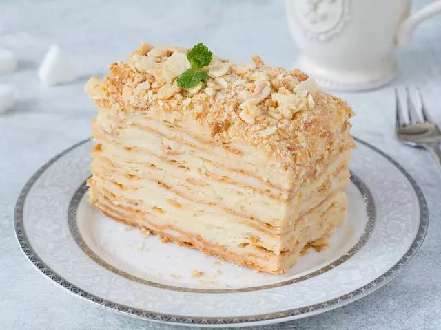 Koks kremas Napoleono pyragui yra skaniausias / Ir kaip virti pyragus - straipsnis iš svetainės skyriaus „Kaip gaminti“