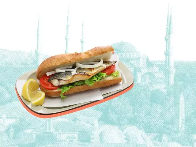Mokhoa oa ho pheha balyk ekmek lapeng / Sandwich e tummeng e tsoang Istanbul - sengoloa se tsoang karolong ea "Lijo hole le hae" setšeng