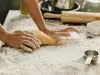 To prevent the dough from sticking to your hands and the table / 5 tips for novice cooks
