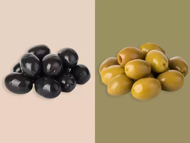 Como se diferencian as olivas das olivas / E como se usan na cociña - un artigo da sección "Que comer" do sitio