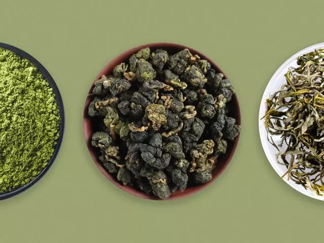 En iyi yeşil çay çeşitleri / Site seçimi - sitede "Ne yenir" bölümünden bir makale