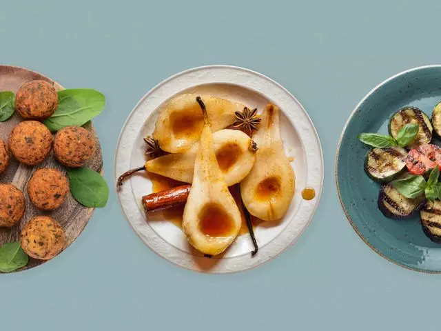 ตารางปีใหม่ของมังสวิรัติ / วิธีเปลี่ยนไส้กรอกใน Olivier และสิ่งที่จะเสิร์ฟแทนเป็ดอบ - บทความจากส่วน "อาหารเพื่อสุขภาพ" บนเว็บไซต์
