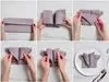 Como dobrar as servilletas: fermosas opcións para o 14 de febreiro / Ideas e instrucións - un artigo da categoría 