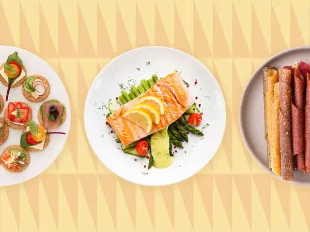 新年餐桌的PP菜/靈感的想法-來自網站“健康食品”部分的文章
