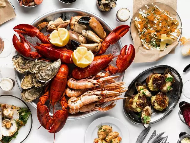 7 makanan laut teratas / Dan resipi sihat mengikut tapak - artikel dari bahagian "Apa yang perlu dimakan" di tapak