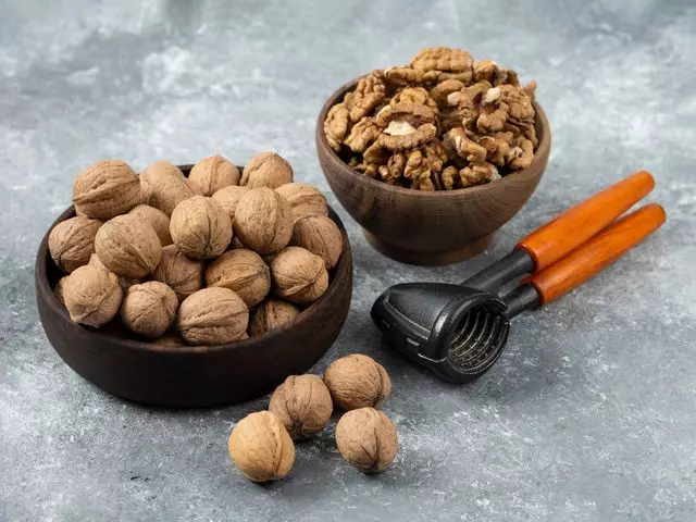 Maitiro ekutsemura walnuts / Uye chengetedza kernels yakazara - chinyorwa kubva ku "Maitiro ekubika" chikamu pane saiti