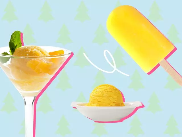 Fruit ice, sorbet and sherbet / What is the difference between these desserts - an article from the "What to feed" section on the site