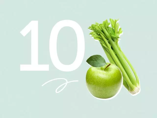 10 potravin, které zrychlují metabolismus / Zvyšování nákladů na energii s jídlem