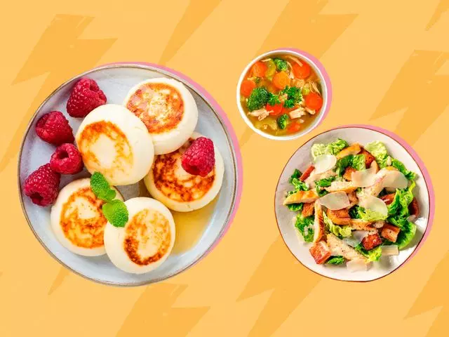 Nutrició equilibrada / Fem un menú per a la setmana: un article de la secció "Aliments saludables" al lloc