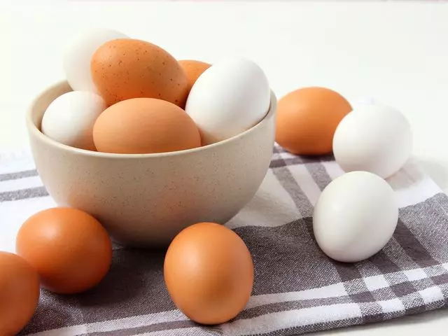 Que ovos son mellores: brancos ou marróns? / Máis sobre as propiedades dos ovos de galiña: un artigo da sección "Que comer" no sitio