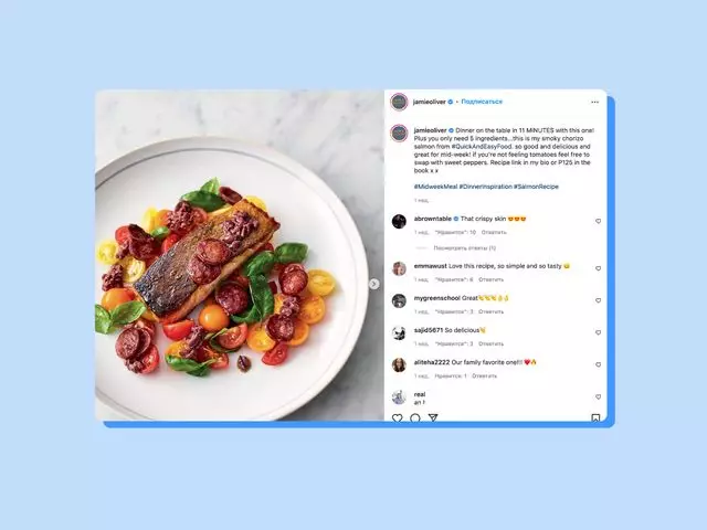 Recepti za romantično večerjo Jamieja Oliverja / Nasvet dneva – članek Kaj jesti na spletni strani