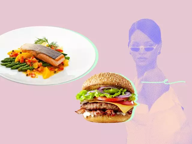 Kaj jedo najbogatejši ljudje na svetu / polenovka in hamburgerji, goljufivi obroki in Seaganova dieta