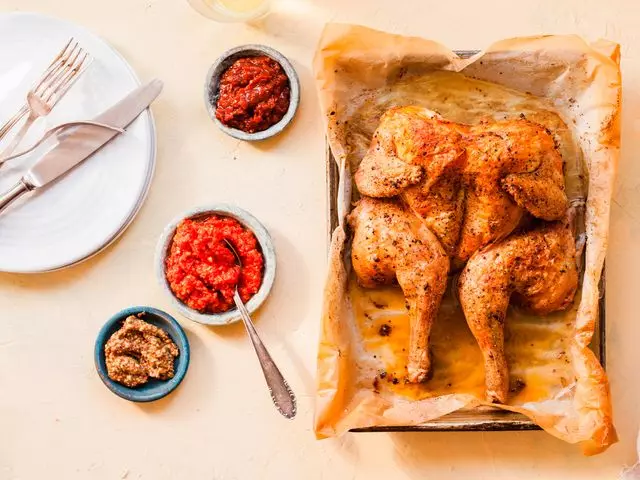 De beste recepten voor kippentabak / Een bekend gerecht in verschillende variaties - een artikel uit de sectie "Wat te eten" op de site