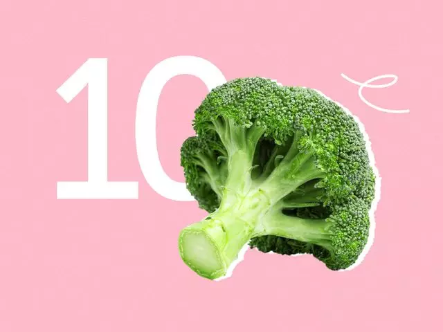 Mambo 10 ya Kuvutia Kuhusu Brokoli