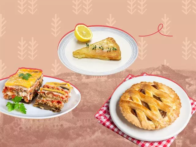 ギリシャ風の正月表/新しい味とたくさんの野菜-サイトの「何を食べるか」セクションの記事