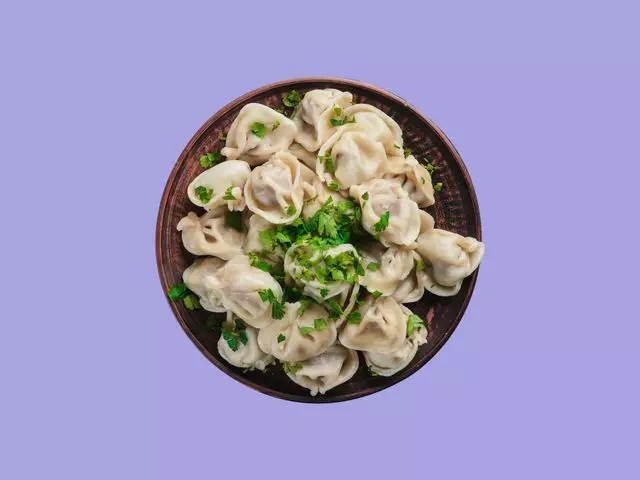 En nutritionist berättade hur man gör dumplings hälsosamma