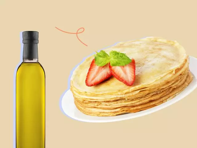 Какво масло да изберете за пржење палачинки за Масленица / За да ги направите совршени - напис од делот „Како да готвите“ на страницата