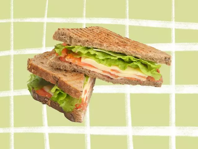 L'expert a expliqué comment rendre un sandwich plus sain