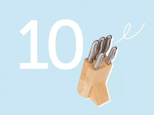 10 aturan untuk bekerja dengan pisau dapur koki / Cara mencuci, menyimpan, mengasah, dan menggunakan