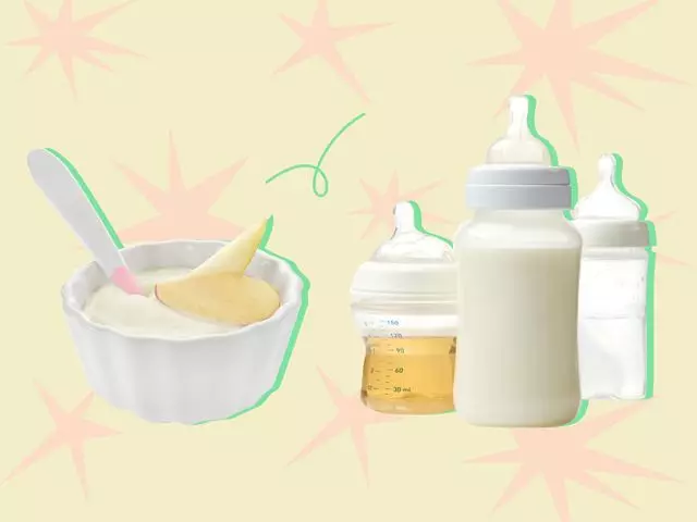 Piimatooted laste toitumises / Millal ja mida tutvustada, kui palju anda - artikkel saidi jaotisest "Tervislikud harjumused"