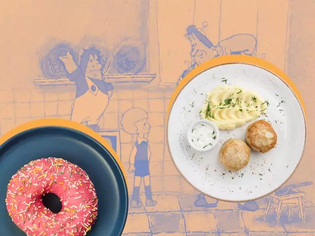 Recipes from Literary Heroes / How To Make French Crepes, Meatballs, and Apple Donuts - Khoom noj khoom haus thiab kev lom zem hauv lub vev xaib
