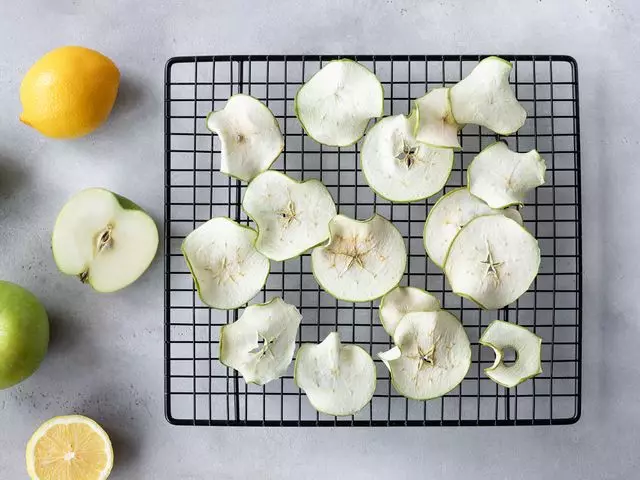 Како да се исушат јаболката / Правилно изберете и подгответе овошје за сушење - напис од насловот „Како да се исуши и да се исуши“ на страницата