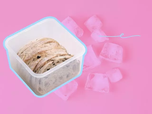 Ekmeği depolamak için dondurmam gerekiyor mu / Ve nasıl doğru yapılır - sitedeki "Nasıl dondurulur" bölümünden bir makale