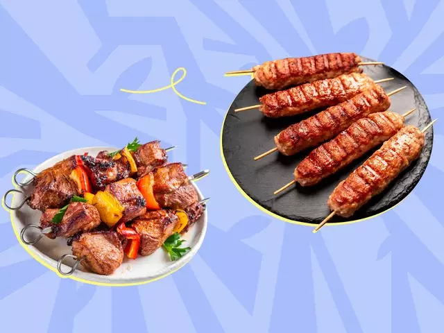 Aký je rozdiel medzi šišským kebabom a kebabom / Ako sa varí mäso a mleté mäso na špízoch - článok zo sekcie „Objavy“ na stránke