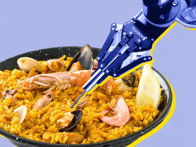 En España, inventaron un robot que pode cociñar paella