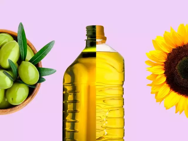 專家比較了向日葵和橄欖油的有益特性